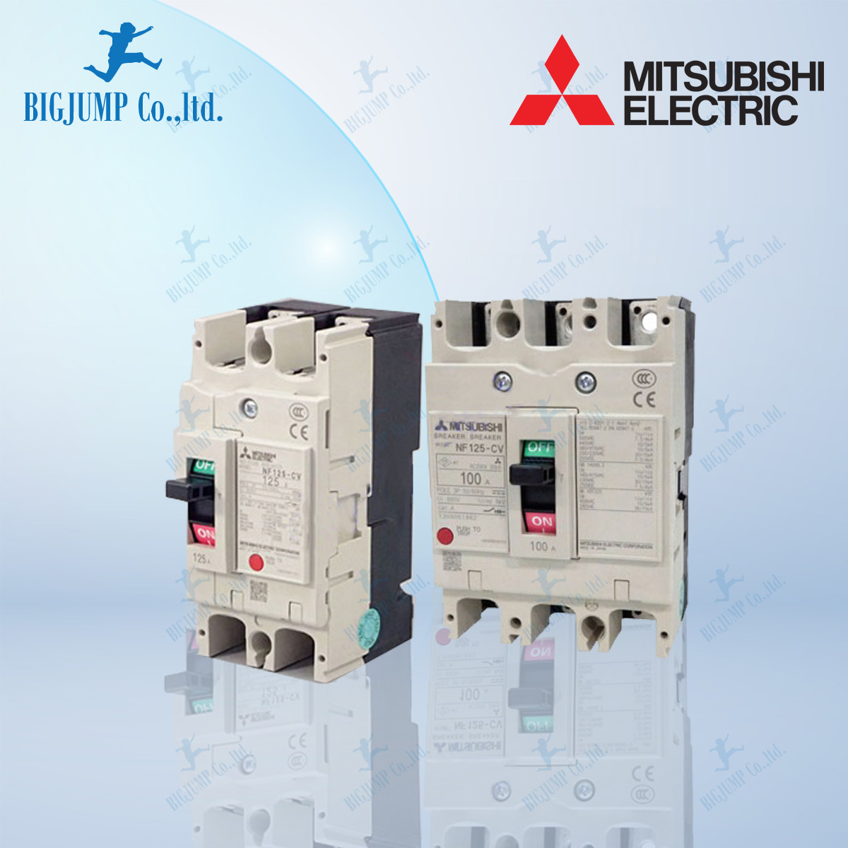 MCCB Mitsubishi รุ่น NF125-CV – Bigjump Company